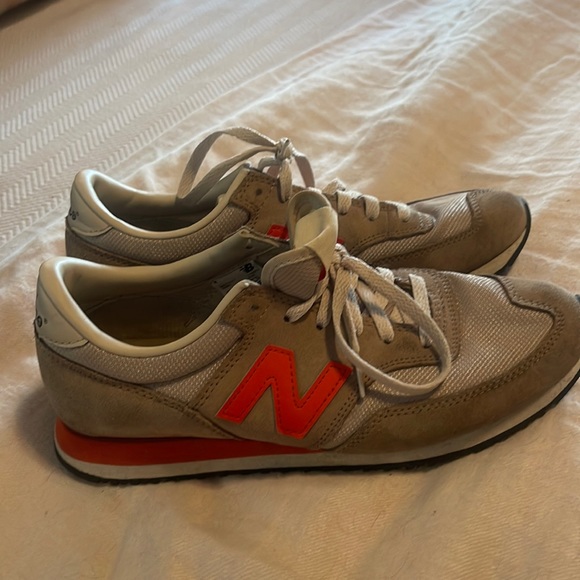New Balance | Shoes | New Balance Tan And Orange Tennis Shoe | Poshmark